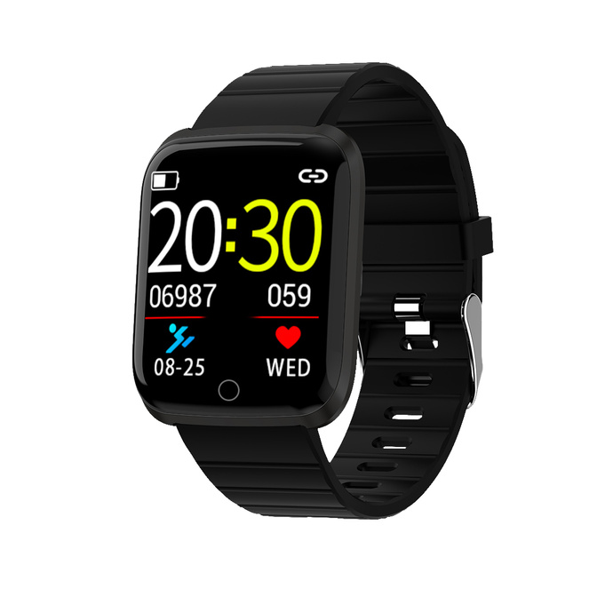 Smartwatch BT metalowy Denver SW-152B czarny | Smartfony i smartwatche ...