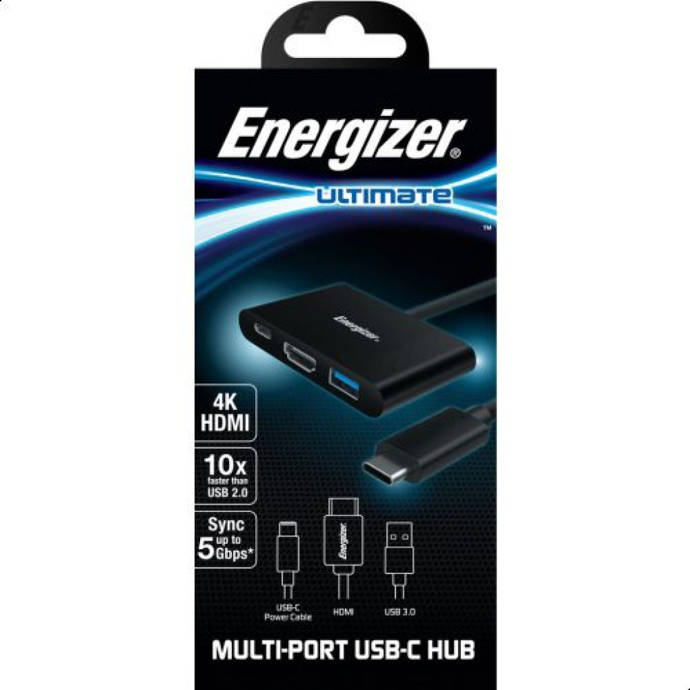Port USB-C na USB-A3.0/HDMI/USB-C Energizer | Akcesoria i gadżety ...