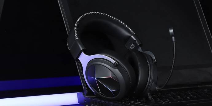 Słuchawki gamingowe Onikuma X10 PRO RGB USB czarne | Urządzenia ...