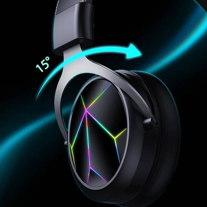 Słuchawki gamingowe Onikuma X10 PRO RGB USB czarne | Urządzenia ...