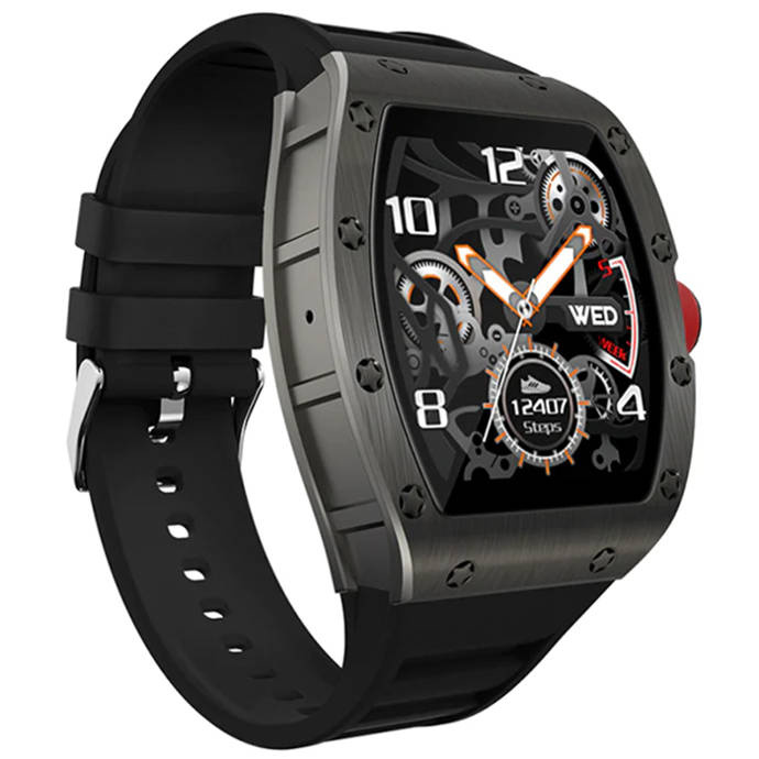 Smartwatch Kumi GT1 czarny (black) | Smartfony i GPS | Funtech.pl ...